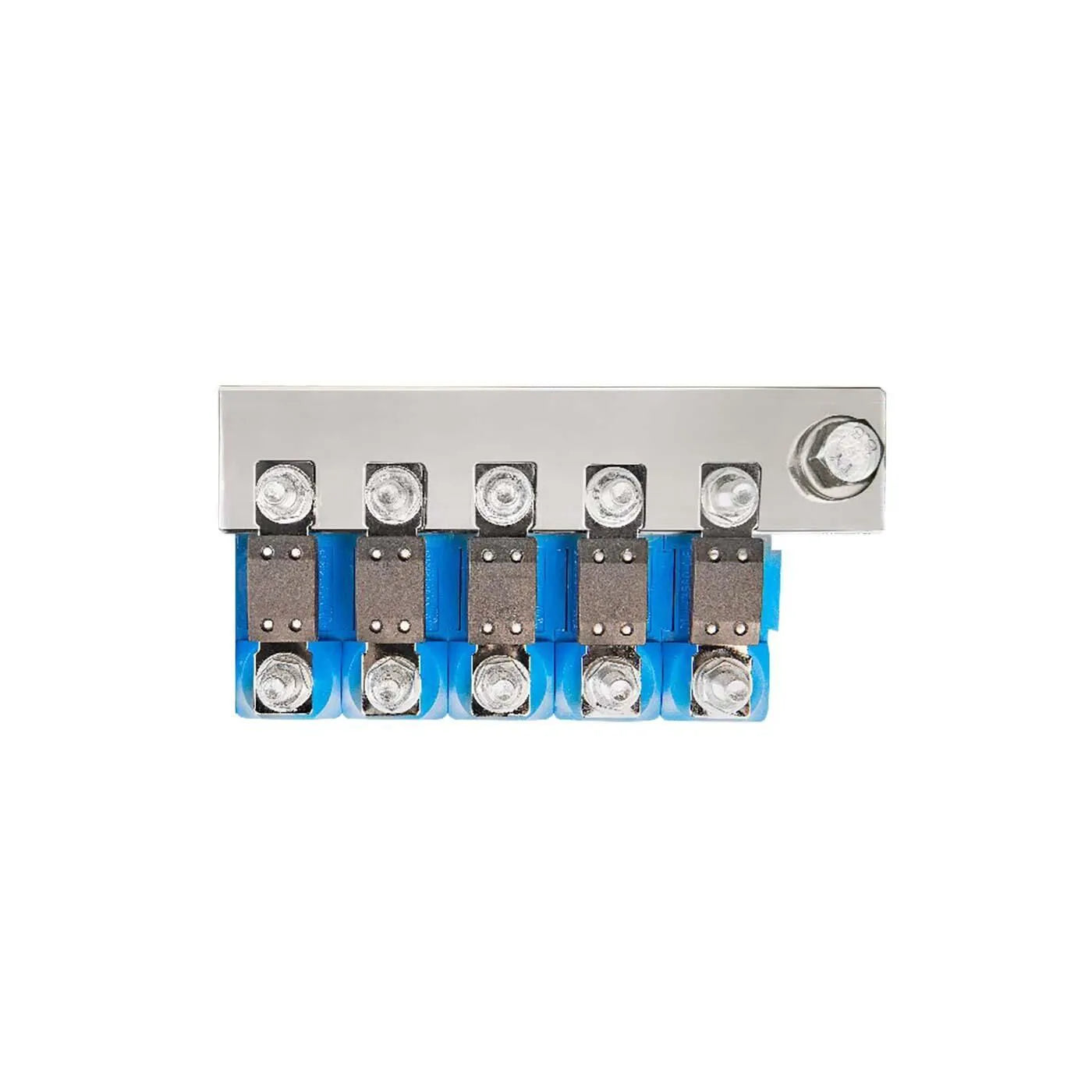 Victron Busbar to Connect 5 (500A) — Modular MEGA Fuse Holder Bus